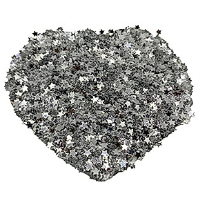 ECYC 10g Glitter Star Sequins, Metallic Foil Stars Sequin Stars Confetti for DIY Crafts Wedding Party Decoration,12