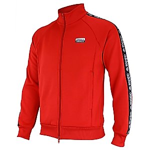adidas Mens R.Y.V. Red Track Top Size L