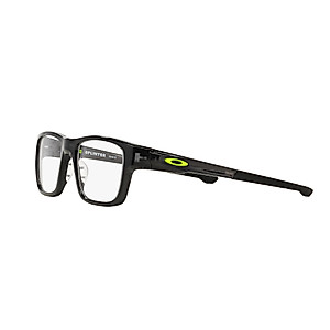 Oakley Men's OX8077 Splinter Square Reading Glasses, Black Ink, 54mm + 1