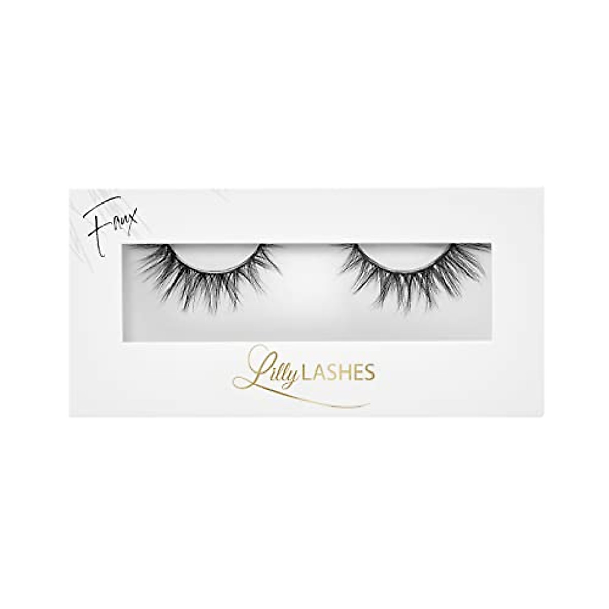 Lilly Lashes Luxe in Lite Faux Mink | Natural-Looking, Vegan False Eyelash | Faux Mink Lashes | 13mm length, Reusable Up to 15 Wears