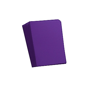 Matte Prime Standard-Sized Card Sleeves | 100 Pack of 66 mm by 91 mm Card Sleeves | Premium Quality Card Game Holder | Use with TCG and LCG Games | Purple Color | Made by Gamegenic