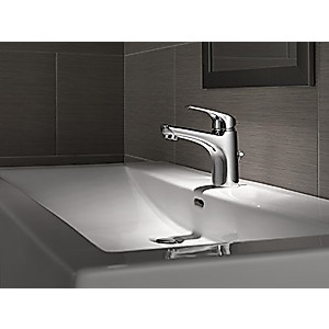 Delta Faucet Modern Single Hole Bathroom Faucet, Single Handle Bathroom Faucet Chrome, Bathroom Sink Faucet, Drain Assembly, Chrome 534LF-HGM-PP