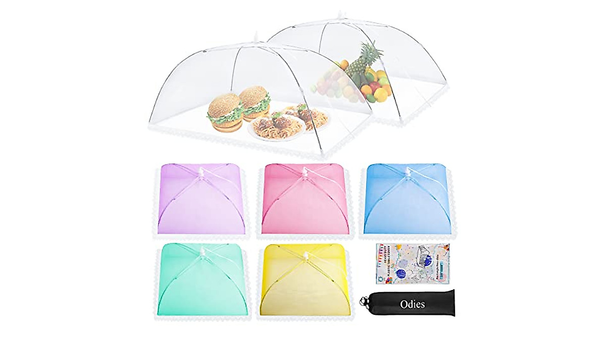 Odies Food Covers: 7 Pack Mesh Tents for Outdoors