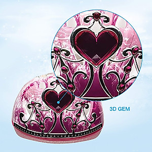 Disney Princess 3D Tiara Child Bike Helmet, Pink by Bell