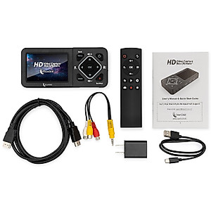 ClearClick HD Video Capture Box Ultimate - Capture and Stream Video from HDMI, RCA, VHS, VCR, DVD, Camcorders, Hi8