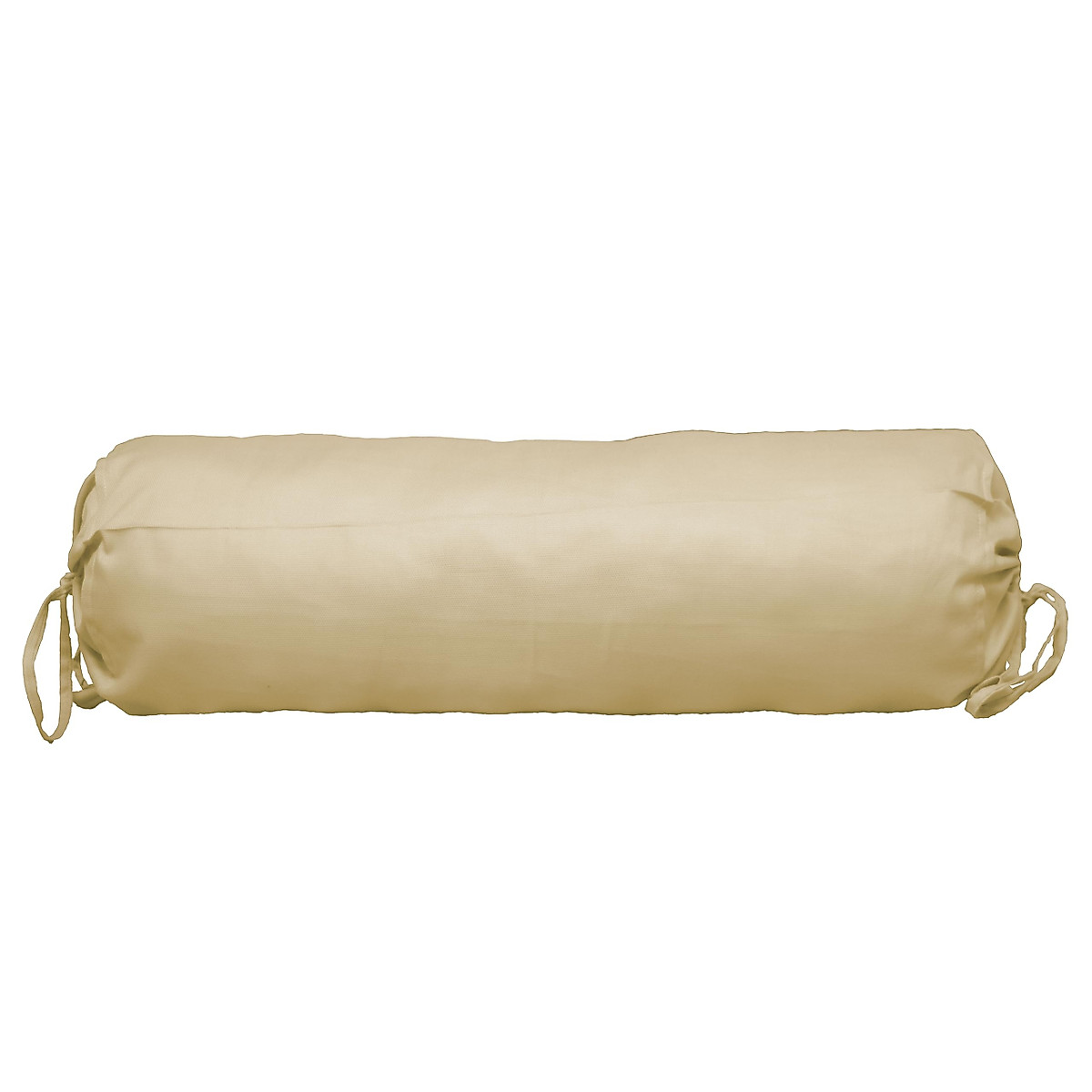 Bolster removable cover cotton (Beige, 6" x 16" (15cm x 40 cm))