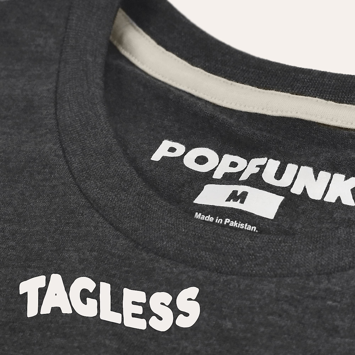 Teenage Mutant Ninja Turtles Casey Jones Mask Slim Fit Unisex Adult Triblend Heather T Shirt (Medium) Charcoal