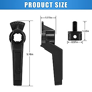 UASAM Pool Valve Handle Replacement for praher pool valve handle 2-pack