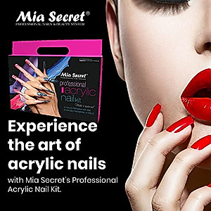Mia Secret Professional Acrylic Nail Kit/Set For Beginner - Nail kit with everything - Kit de uñas acrilicas completo mia secret - Kit para uñas de acrilico completo