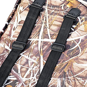 SGerste Lightweight Portable Outdoor Hunting Archery Canvas Compound Bow Bag Protection Case Camouflage 95x41x4cm