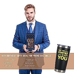 40th Birthday Gifts Men, 20 Oz Personalized Tumbler For Men 40th Birthday, 1983 Birthday Gifts For Men, 40 Birthday Gifts For Men, Unique 40th Birthday Gifts For Men, Mens 40th Birthday Gift Ideas