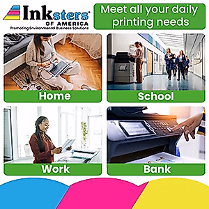 Inksters of America Remanufactured Ink Cartridge Replacement for HP 60XL Black CC641WN (HP 60XL)