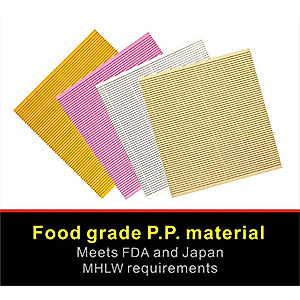 Professional Non-stick Sushi Mat Plastic Sushi Rolling Mat Sushi Mat Roller Makisu Sushi roller 10.5 in x 9.8 in