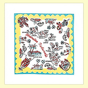 Aloha Hawaii State Flour Sack Dish Towel