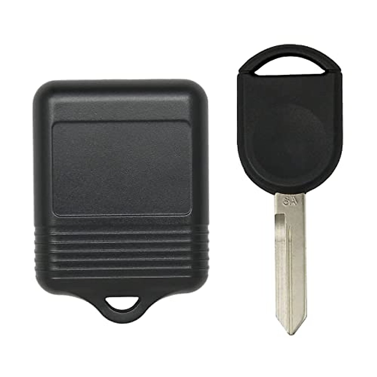 Keyless2Go Replacement for Keyless Entry Car Key Fob Vehicles That Use 3 Button CWTWB1U331, with New Uncut 80 Bit Transponder Ignition Car Key H85