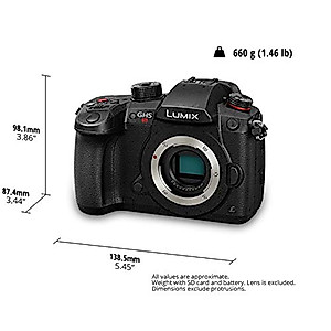 Panasonic Lumix DC-GH5S Mirrorless Micro Four Thirds Digital Camera (International Version) No Warranty