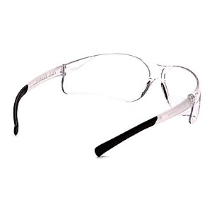 Pyramex Ztek Readers Bifocal Safety Glasses Eye Protection, Clear Lens, 2.5 Diopters