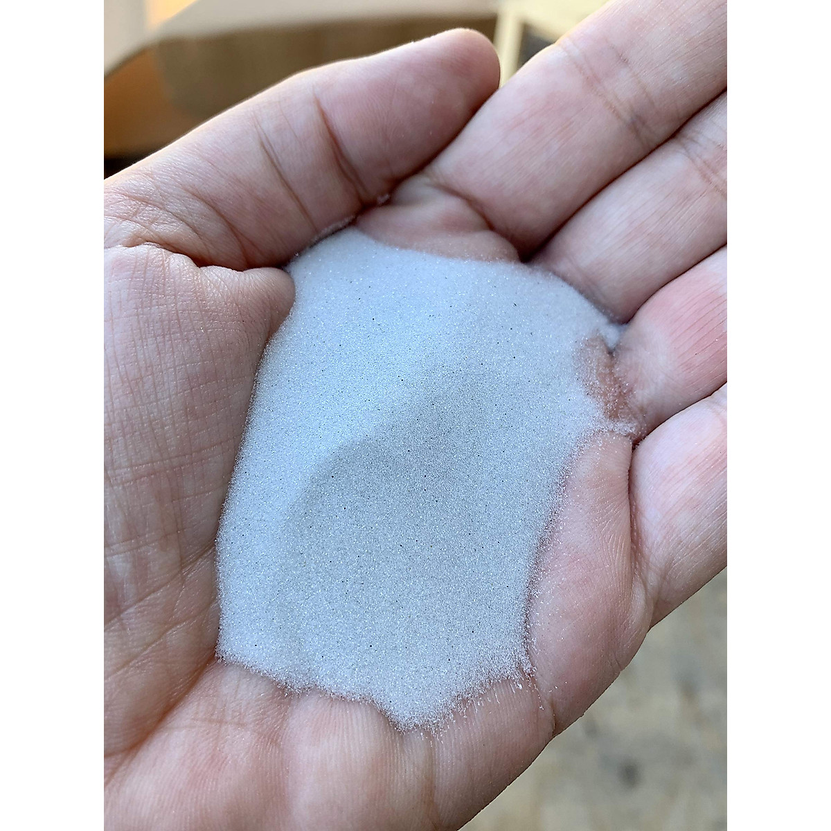 Reflective Glass Powder (1 LB Bag) for Road Marking, Curb Paint, Traffic Paint, Pavement Striping, Parking Lots, Crosswalks, Driveways, Airports, Traffic Signs, Painting, Arts & Crafts