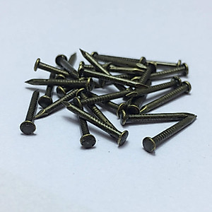 Corner Protectors Metal Bronze Box Corners Corner Decorative Side Length 2.8" Set of 10