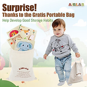 Wooden Puzzles for Toddlers 1 2 3 Year Old Animals Shape Puzzle Toys for Travel Airplane Gift for Kids Montessori Early Development Gifts for Baby Boys Girls with Drawstring Bag Pack of 4