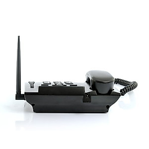 BW 2.4'' Wireless Quadband GSM Classic Desk Telephone Telephone handset for Business or Family (Especially for Older Folk) - Black