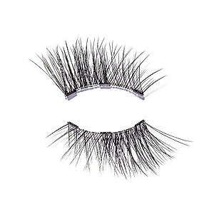 MoxieLash Magnetic Eyelashes with Eyeliner Kit - Baby Bundle - Natural Looking False Eyelashes - Set of Baby Lashes + Magnetic Eyeliner + Eyeliner Remover Swabs - USA Owned - No Glue