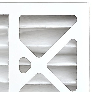 AIRx Filters Allergy 20x25x6 Air Filter MERV 11 Compatible with Replacement for Aprilaire 201 Filter to Fit Media Air Cleaner Cabinet Aprilaire Space-Gard 2200 Filter Replacement, 4-Pack