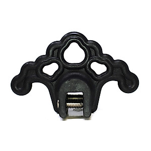 Plastic Roof Ice Guard Snow Guard Snow Stops for Standing Seam Metal Roofing - Multi-Color/Multi-Pack Listing (50, Black)