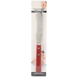 Hair Removal Wax Spatula Stick, Metal Film Wax Stick Hair Removal Wax Applicator Depilatory Wax Bean Stirring Knife(#1)