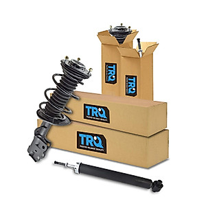 TRQ Front & Rear Quick Complete Loaded Strut Spring Assembly Shock Kit Set 4pc New for 2010-2015 Toyota Prius