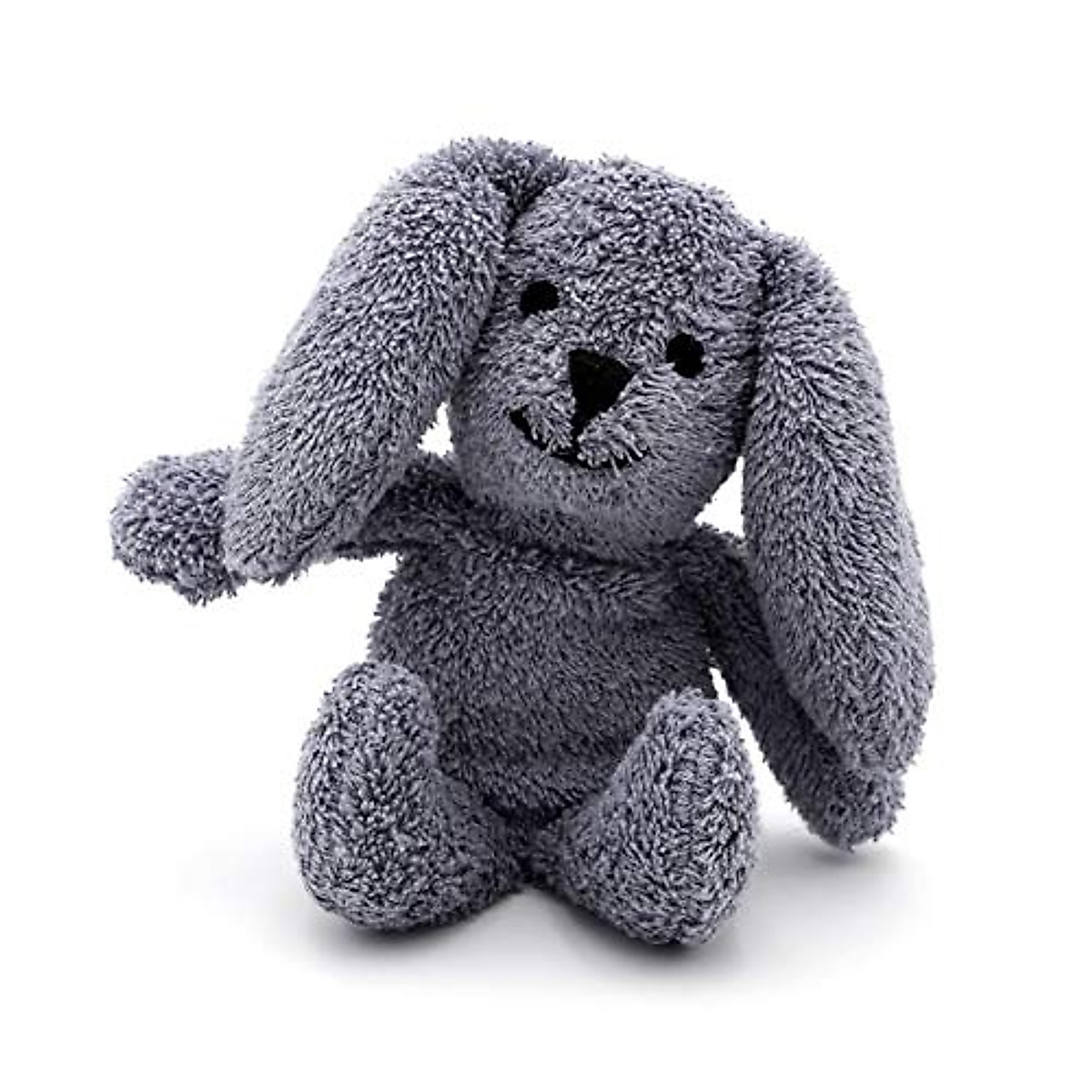 Thermal-Aid Zoo - Mini Microwavable Stuffed Animal - Plush Toy and Hot Cold Pack - Baxter The Bunny - 3.15 x 2.6 x 9.3 in
