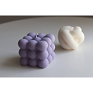 Bubble Candle by Brighter Sky|Natural Wax|Candle Decor|Gift for Her|Cute Candle|Candle Ideas|Wax Melts|Pillar Candle|Candle Holder|Candle Gift|Dessert Candle|Decorative Candle|Home Decor