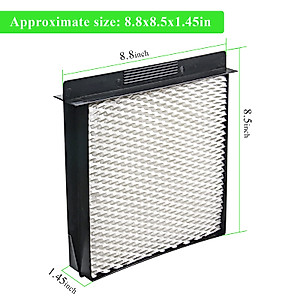 Ximoon 1040 B40 Replacement Wick Humidifier Filters Replacement for ES‘’sick Air Humidifier Filters Fits 3D6-100 5D6-700 7D6-100 D46-720 E27-000 E35-000 CM330 B23-810 TD6-710 MA-0500-2 Filters