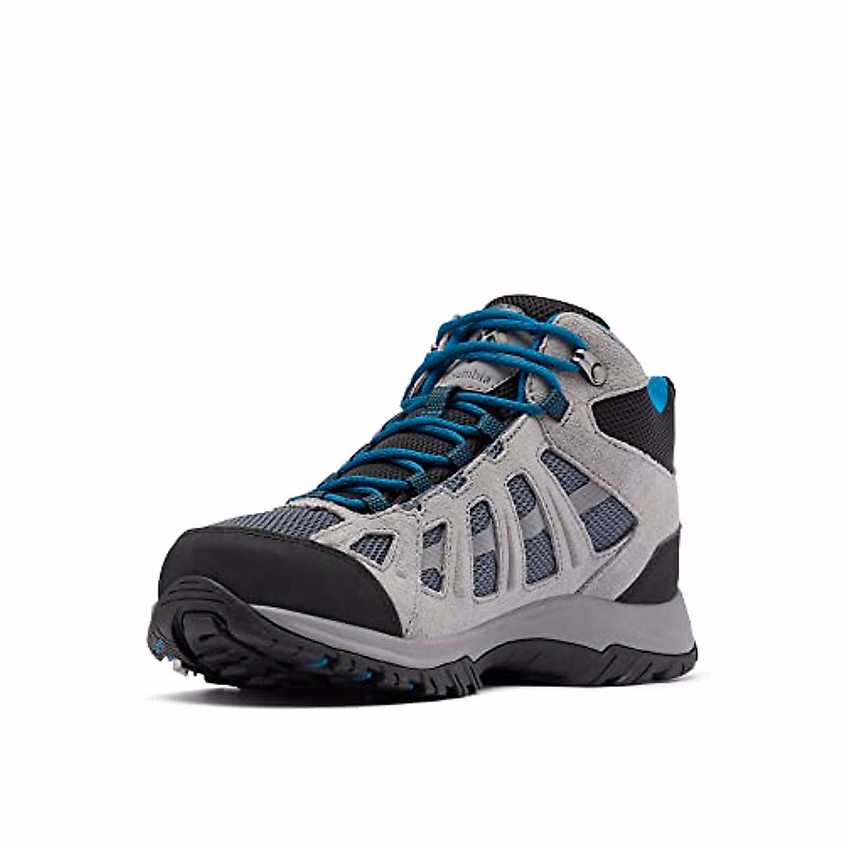 Columbia Men's Redmond III Mid Waterproof Hiking Shoe, Graphite/Black, 10.5 Wide