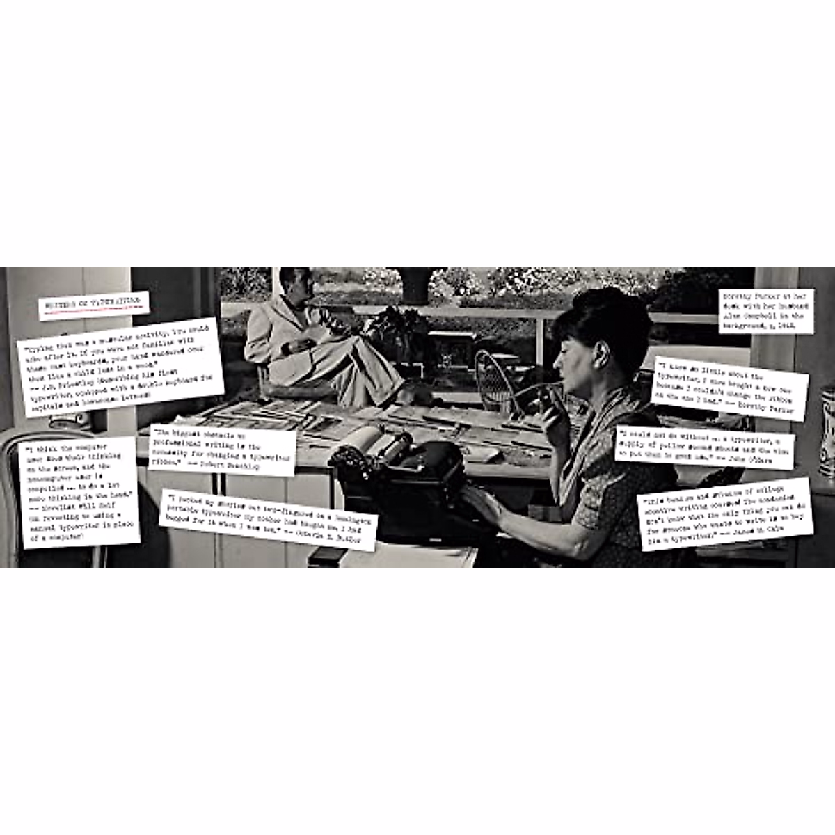 Typewriter: The History · The Machines · The Writers