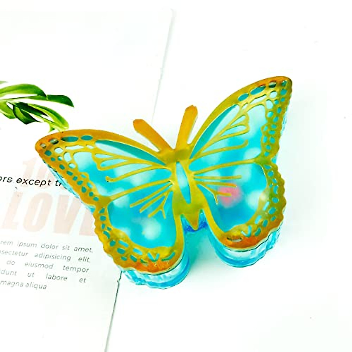 Butterfly Storage Box Molds Butterfly Silicone Molds with Lid for Epoxy Resin Casting Resin Mold for DIY Jewelry Storage Box Candy Container Makeup Storage Box