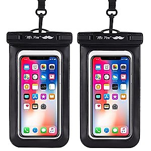 Mr. Pen- Waterproof Phone Pouch, 2 Pack, Waterproof Phone Holder, Dry Bag for Phone
