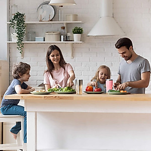 MEWAY 20oz Stainless Steel Tumbler,Vacuum Insulated Coffee Cup Tumblers with Lid,Double Wall Powder Coated Travel Mug Gift for Women Man,Thermal Cups Keep Drinks Cold & Hot(Pink,1)