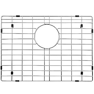 Serene Valley 19-1/4" X 14-1/8" Sink Grid, Rear Drain with Corner Radius R 3/8", NLW2015R