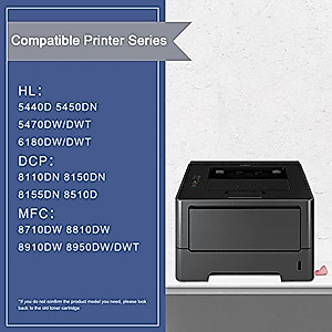 VASERINK TN720 TN-720 Toner Cartridge Compatible Replacement for Brother HL-5440D, DCP-8110DN , MFC-8710DW 8950DW/DWT Printer Ink, TN7201pk