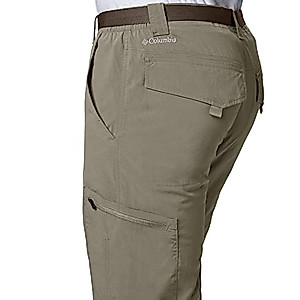 Columbia Men's Silver Ridge Cargo Pant, Tusk, 30W x 30L
