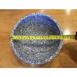 Sunrise Kitchen Supply Natural Stone Bowl For Bibimbap and Soup (36 OZ)