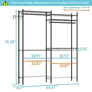 Loomie Over The Washer and Dryer Storage Shelf, Laundry Room Organization Shelves, 5 Tiers Adjustable Height Shelving,Bathroom Space Saving Drying Organizers Rack with Wire Basket,Haning Hook & 2 Rods