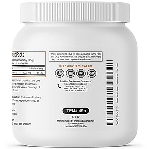 Vitamin C Powder Pure Ascorbic Acid Soluble Fine Non GMO Crystals – Promotes Healthy Immune System and Cell Protection – Powerful Antioxidant - 1 Kilogram (2.2 Lbs)