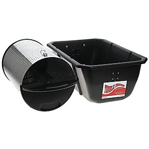 Open Country TD-6065-13, Tumble Drumm Sportsman Automatic Fish Scaler, Stainless Steel