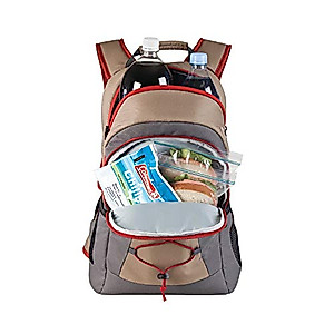 Coleman Chiller Series Insulated Portable Soft Cooler Backpack, Leak-Proof 28 Can Capacity Backpack Cooler with Adjustable Straps and Ice Retention