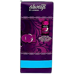 Always Xtra Protection Regular Daily Liners, 50 Count (Pack of 3)