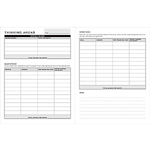 Weekly Budget Planner: A Year-Long Undated Spending Tracker