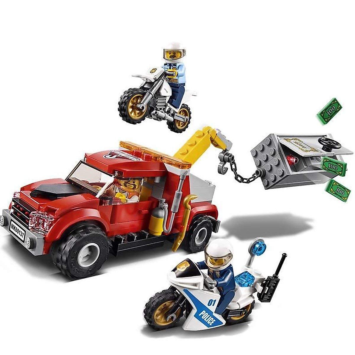 LEGO City Police Tow Truck Trouble 60137 Building Toy (144 Pieces)