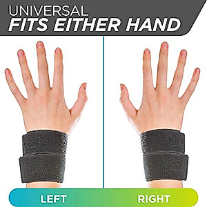 BraceAbility Cheer Wrist Brace | Gymnastics, Cheerleading & Tumbling Support Guard Wrap for Girl & Boy Gymnasts or Cheerleaders (One Size Fits Most)